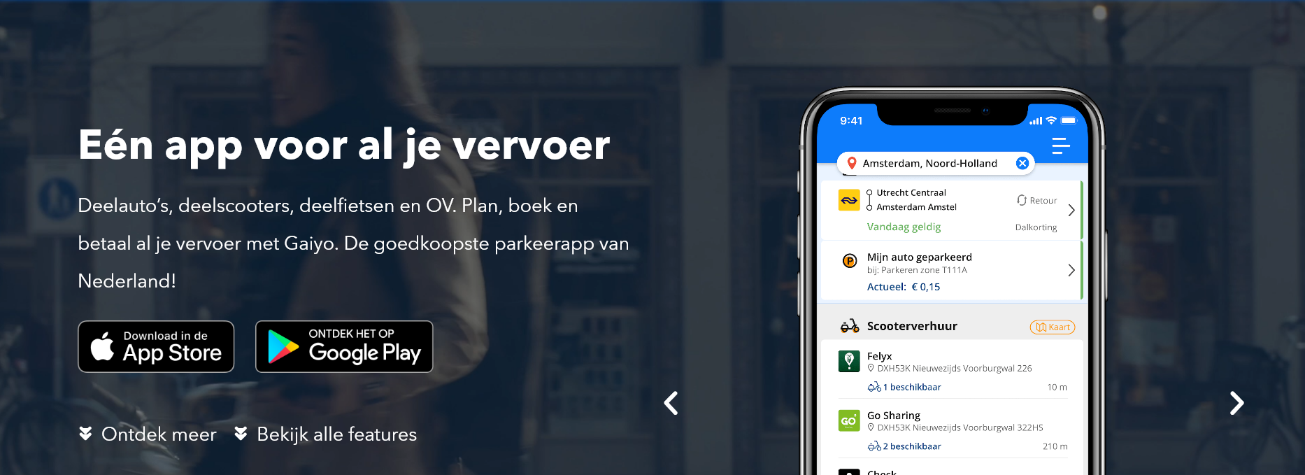 Gaiyo treinkaartjes, deelvervoer en parkeren » Goedkoop-treinkaartje.nl